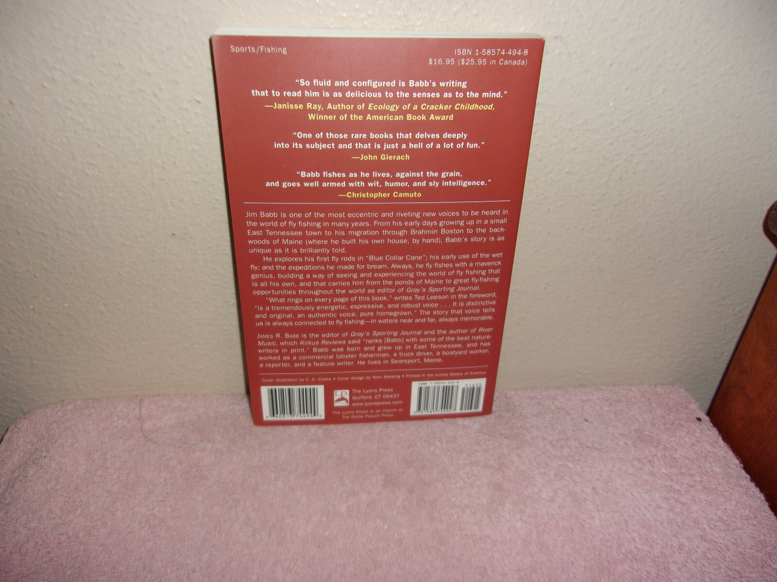 Crosscurrents : A Fly Fisher's Progress by James R. Babb (2002, Trade ...