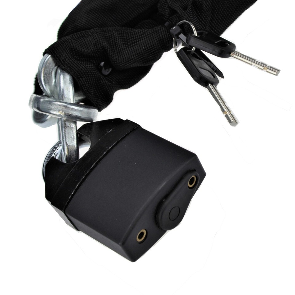 Oxford Brute Force Ground Anchor + Grid Security 1.8M Chain Lock Heavy ...