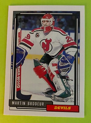 Martin Brodeur Topps Rookie Card # 513 Excellent Condition | eBay