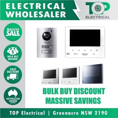 PANASONIC Video Intercom System Door Bell Security Camera Monitor VL ...