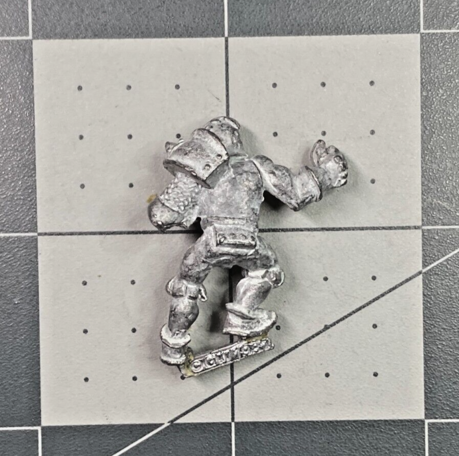 Blood Bowl HUMAN CATCHER metal 1987 Player 2nd Ed oldhammer citadel OOP ...