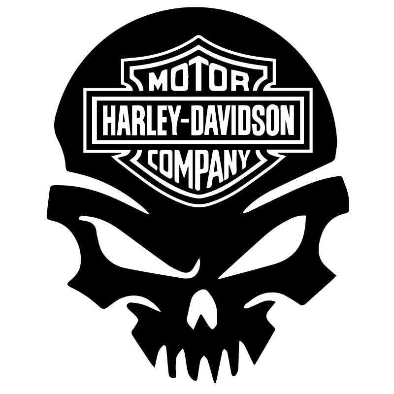 Harley Davidson Skull Logo