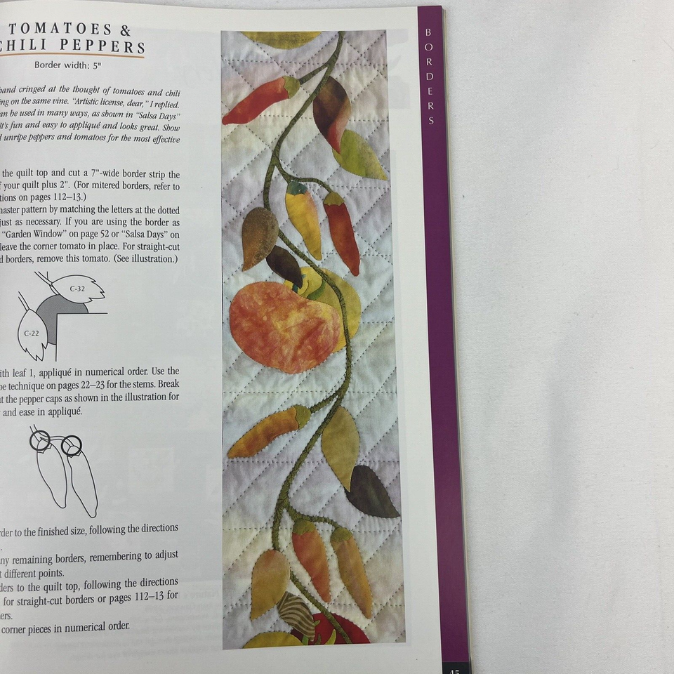 From a Quilter's Garden : A Fresh Crop of Applique Designs by Gabrielle ...