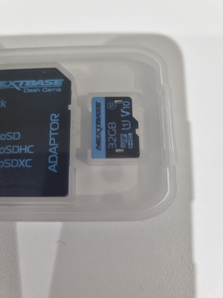 Genuine Official NEXTBASE 32GB Micro SD Card with Adapter Dash Cam U1 ...