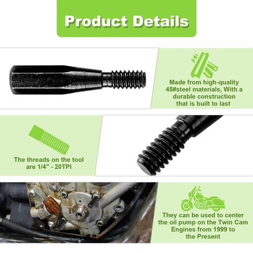 for Harley Big Twin Cam Oil Pump Tappet Lifter Block Guide Alignment ...