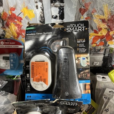 JASCO My Touch Wireless Digital Plug In Timer Indoor/Outdoor 2 Port ...