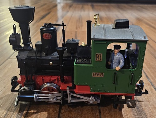 Vintage LGB G Gauge 20211 0-4-0 Steam Engine #3 No 2774 Western Germany ...