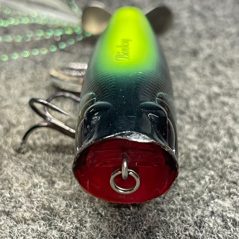 Jackall Binksy Popper Topwater Propbait Lure 3/7oz 2.8" - HL Chart ...
