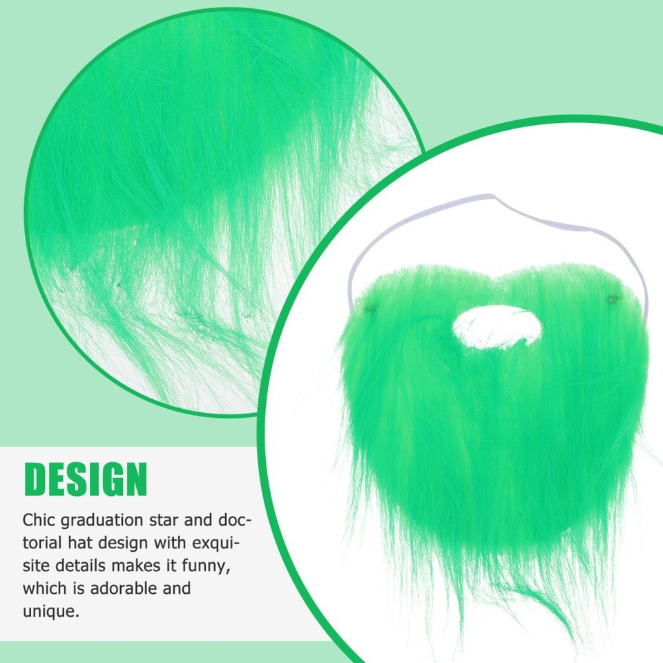 4pcs St. Patrick's Day Costume Fake Mustache Creative Cosplay Prop ...