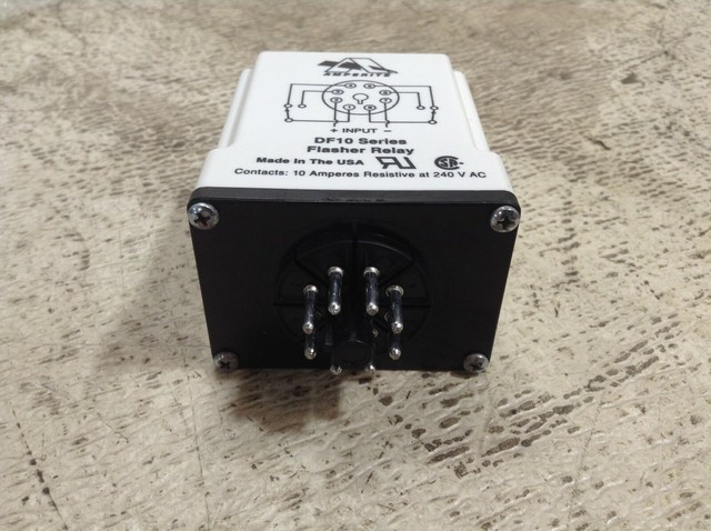 Amperite DF10 Recycle Timer Relay 12 VDC Coil 60 FPM 12DF60DF10 (TB ...