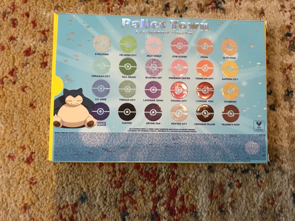 Colourpop X Pokémon Eyeshadow Palette BRAND NEW | eBay