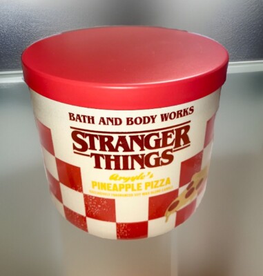 Stranger Things Candle Pineapple Pizza Soy Wax Blend Argyle’s | eBay