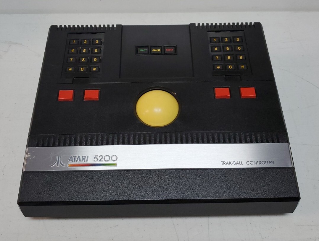 Atari 5200 Trackball Controller Arcade Track Ball Replace Your Joystick ...