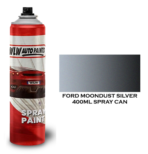 AEROSOL SPRAY PAINT FOR FORD FIESTA MOONDUST SILVER MET. CHIP REPAIR ...
