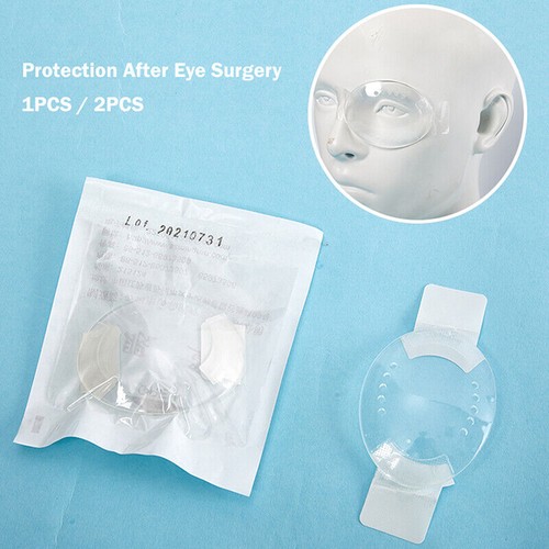 1/2PCS Self-adhesive Clear Plastic Eye Shield Protection After Laser ...