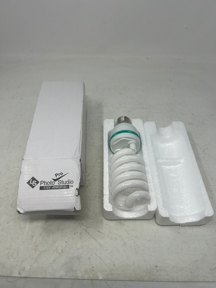 Photo Studio Pro White PB-45 LS Photo Top Lighting CFL Bulb 45W 120V | eBay