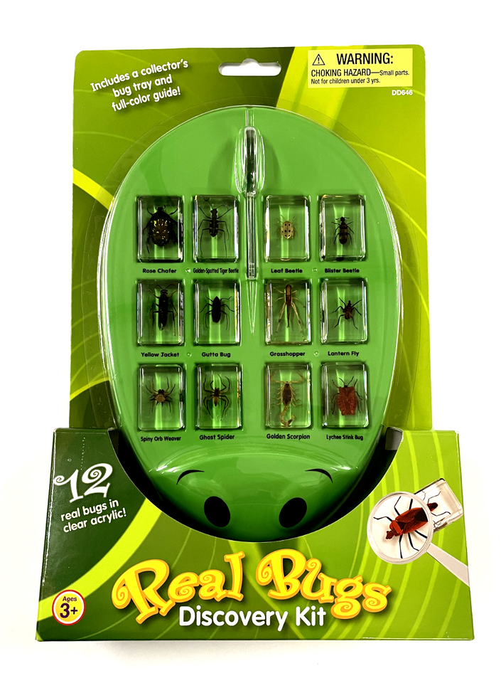 Lakeshore Learning Real Bugs Discovery Kit - 12 Actual Insect Specimens ...