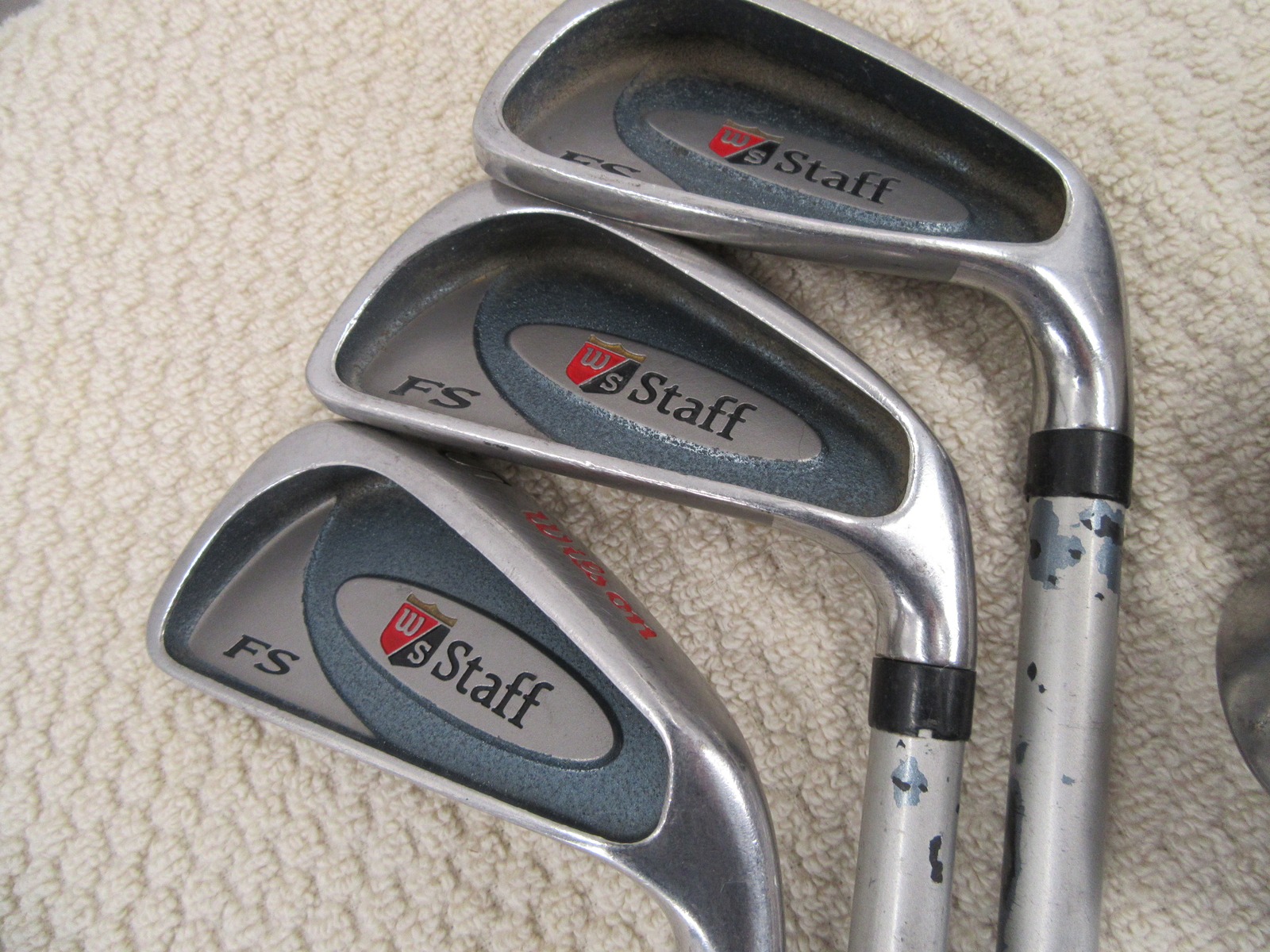 Wilson Staff Fat Shaft Irons RH Ladies Flex 5-PW + 3 Iron | eBay