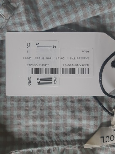 Brave Soul Summer Dress Wrap Around Grey Checked BNWT UK 12-14 | eBay UK