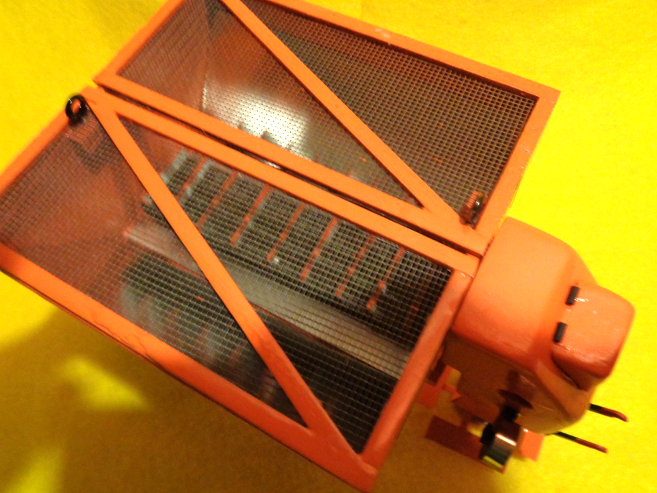 (TONKA) CUSTOM HANDCRAFTED SANDING UNIT FOR STATE HIWAY DEPT. SIDE DUMP ...