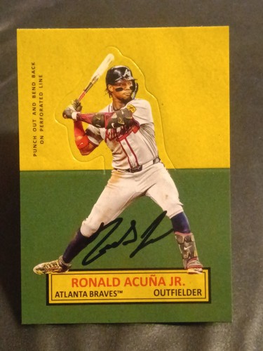 2025 Topps Archives⭐Retro 1964 Stand Up⭐#64SU-13 Ronald Acuna Jr ...