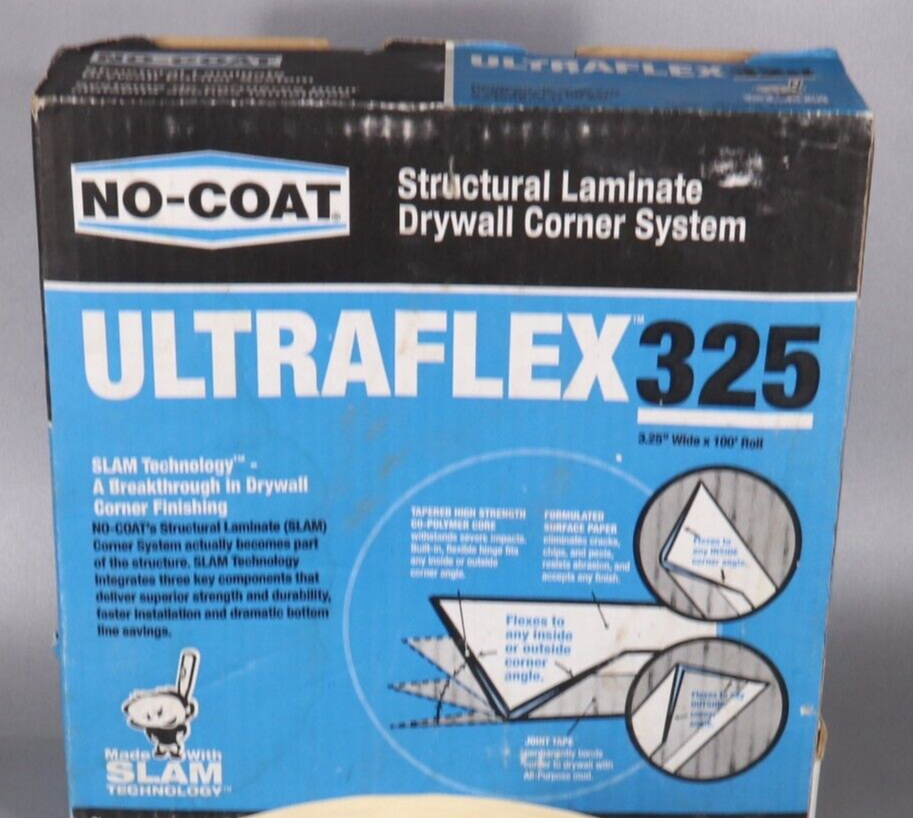 Partial Roll (60 ft / 100) NO-COAT Ultraflex 325 Structural Drywall ...