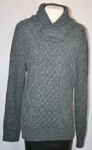 Wind River Heritage Grey Pullover Sweater Men Size M | eBay
