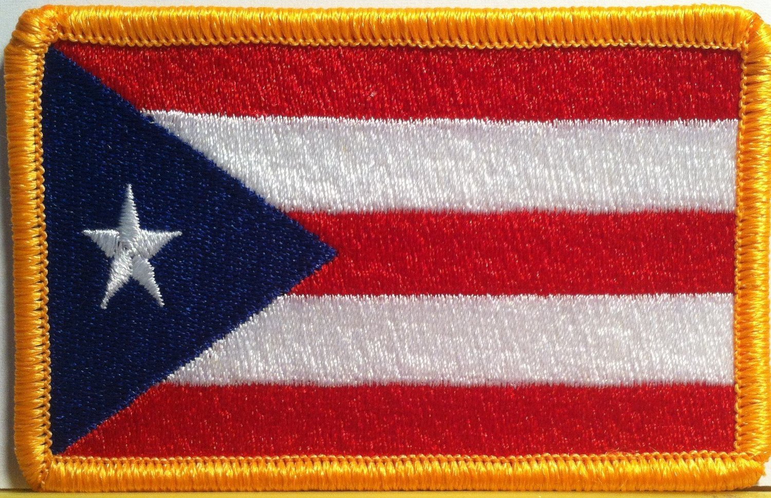PUERTO RICO Flag Patch With Hook Adhesive Fastener Military Tactical ...
