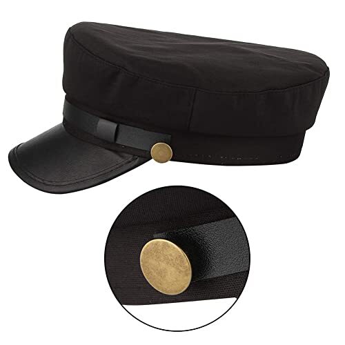 Chauffeur Hat for Men Women Classic Vintage Newsboy Cap Costume Hats ...