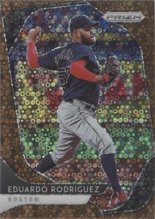 2020 Panini Prizm - Eduardo Rodriguez #18 Quick Pitch Bronze Donut ...