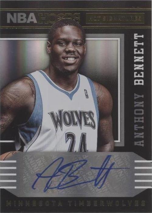 2014-15 NBA Hoops - Hot Signatures Anthony Bennett #11 (AU) for sale ...