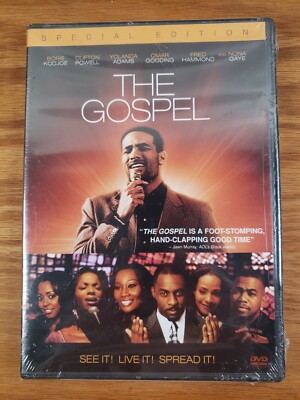 New, The Gospel (DVD,2006) Boris Kodjoe, Clifton Powell, Yolanda Adams ...