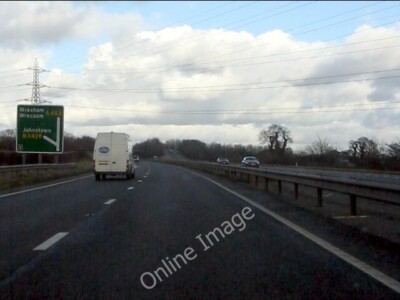 Photo 6x4 A483 approaching junction 2 (B5426) Gyfelia c2011 | eBay
