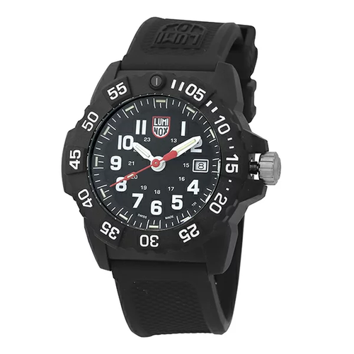 Luminox Navy Seals 3500 SERIES 3501.L Black | eBay