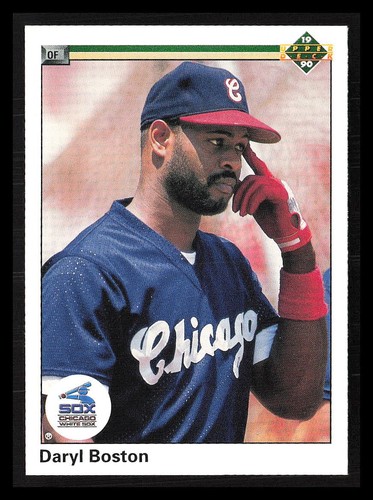 Daryl Boston 1990 Upper Deck #529 Chicago White Sox | eBay