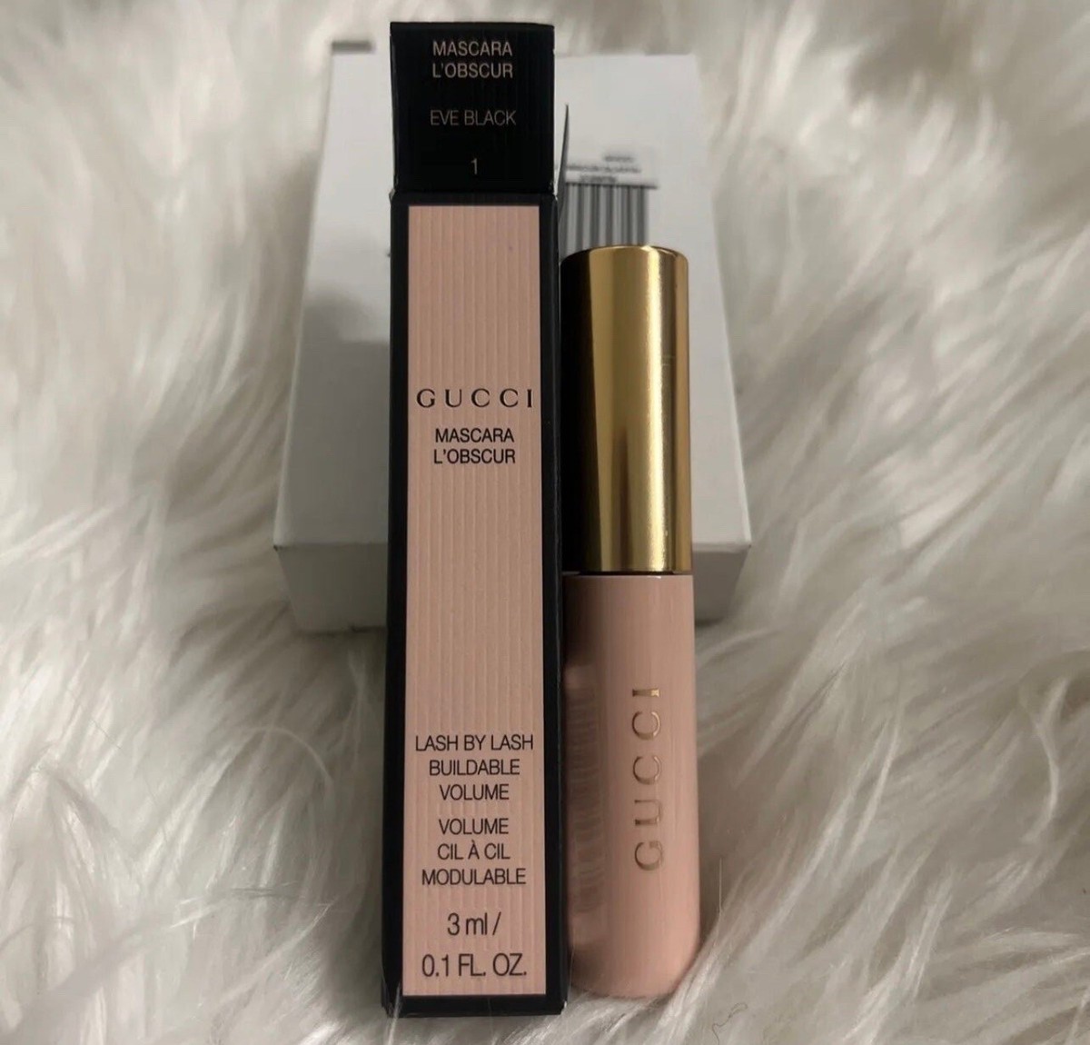 3x Gucci Mascara L'Obscur # 1 Eve Black 3 mL 0.1 Fl OZ | eBay 3x Gucci Mascara L'Obscur # 1 Eve Black 3 mL 0.1 Fl OZ | eBay