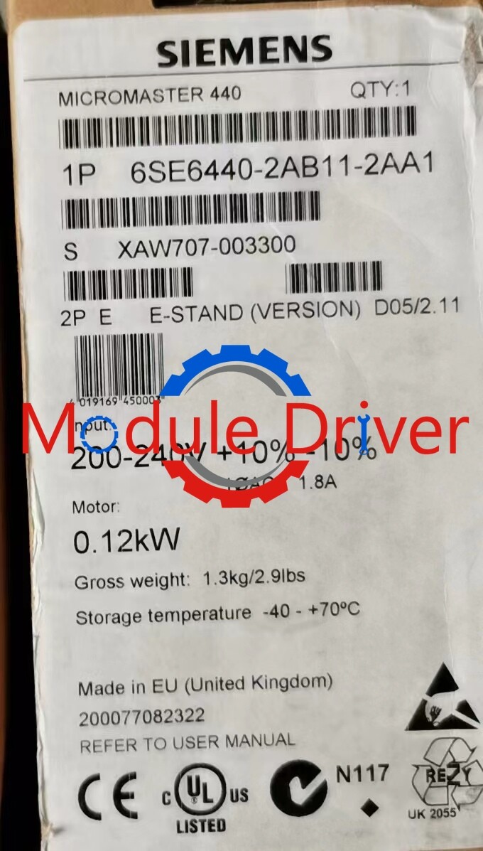 NEW SIEMENS 6SE6440-2AB11-2AA1 6SE6 440-2AB11-2AA1 | eBay