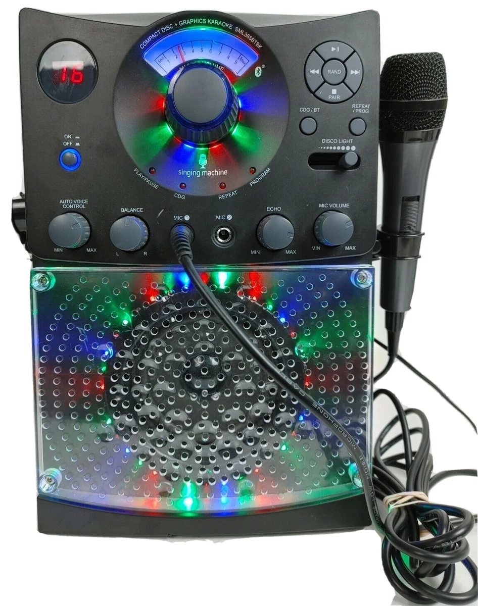 Singing Machine Disco Lights
