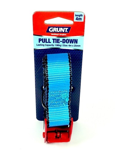 GRUNT / 25mm x 4m Pull Tie-Down Strap | eBay Australia
