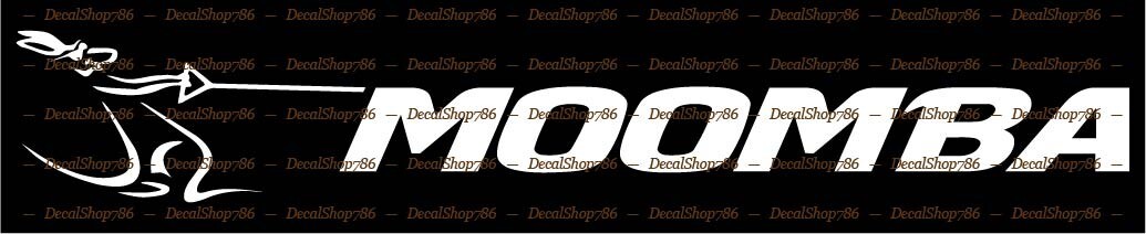 Moomba Boats - Outdoor Sports - Car/SUV/Truck Vinyl Die-Cut Peel N ...