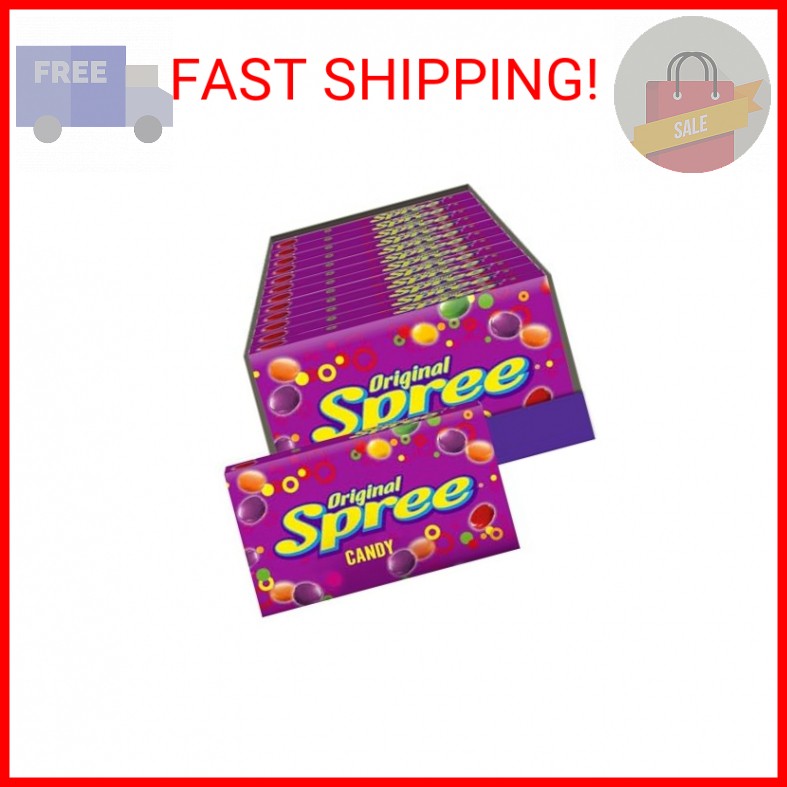Wonka Spree Original Hard candy Original Candy, Crunchy Candy, 5 oz ...