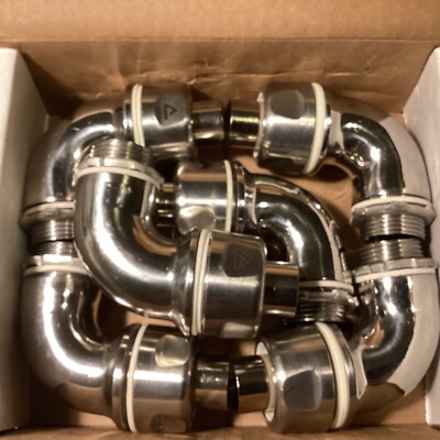 ROBROY 3/4” FG FTG Hygenic 90 Degree 316 SS Compression CAT#74492092 ...