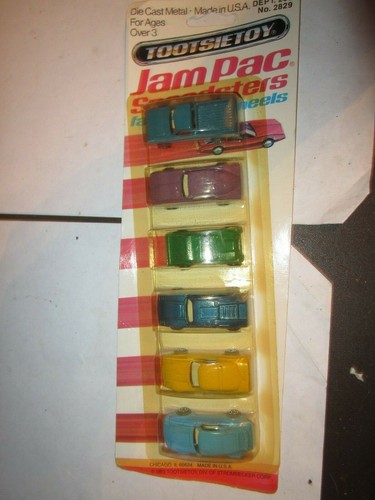 1983 Tootsietoy Jam Pac Speedsters Fast Rolling Wheels #2829 SEALED ...