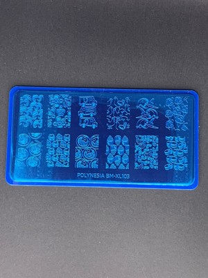 Maniology Bundle Monster Polynesia BM- XL103 Hawaii Island Nail ...