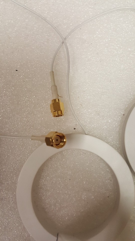 LOT OF 2 ASUS Wireless LAN WIFI Ring Antenna RP SMA Male Connector | eBay