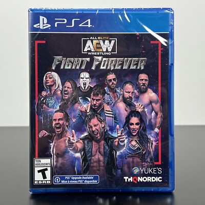 AEW: Fight Forever (Sony Playstation 4 / PS4) - NEW SEALED 811994023544 ...