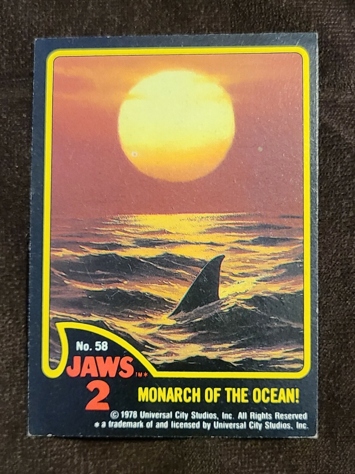 1978 Jaws 2 Trading Card #58 | eBay
