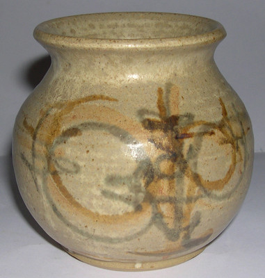 Scottish Portsoy Pottery - Stoneware Vase - Incised Makers Mark - EXC ...