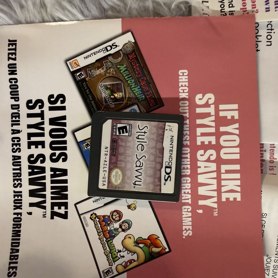 Style Savvy - Nintendo DS (CIB, Tested) | eBay