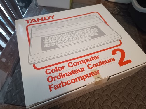 Tandy Color Computer 2 Radioshack Europe PAL 64K New, Never Used. CoCo ...